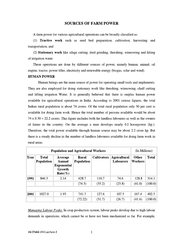 Sources of Power | PDF