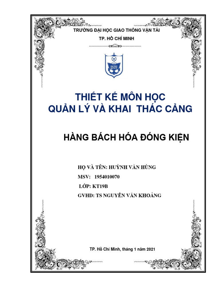 Hu NH Văn Hùng - KT19B | PDF