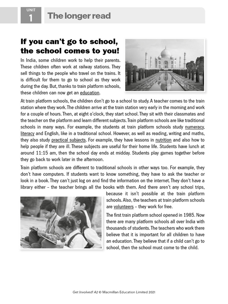 Train Platform Schools in India | PDF | Cognition | Learning