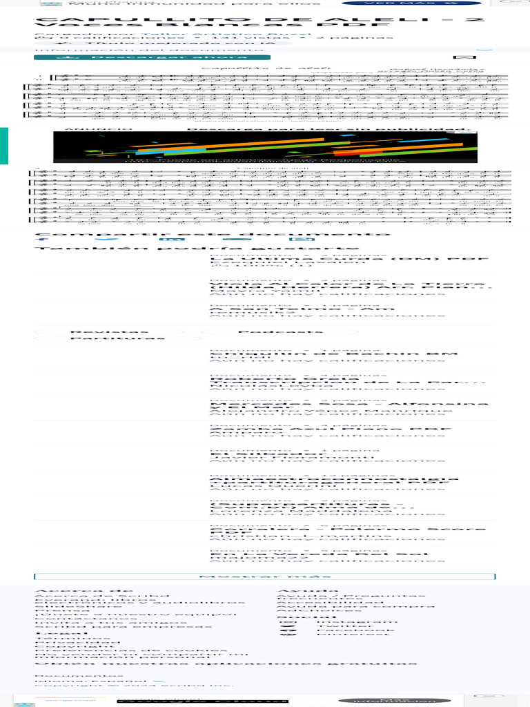CAPULLITO DE ALELI - 2 Voces Blancas PDF | PDF | Scribd | Servicios en línea