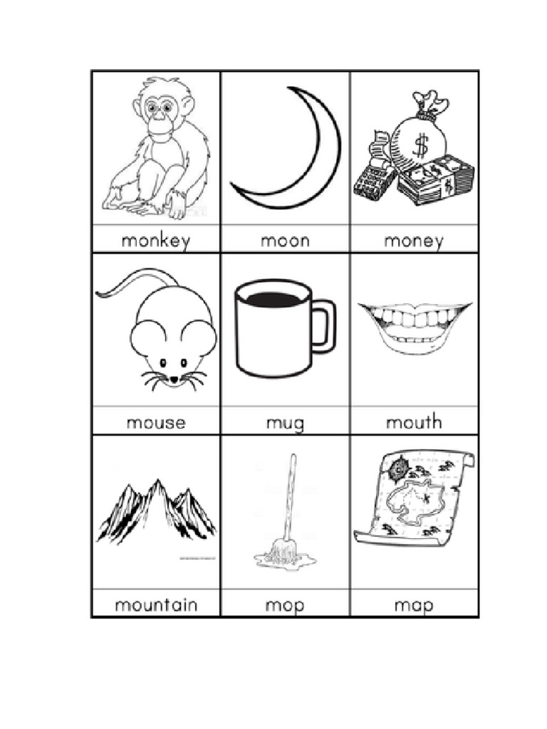 Phonics Coloring 2 | PDF