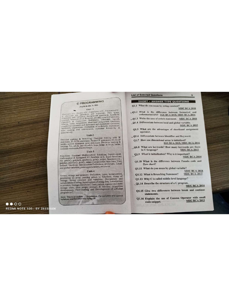 'C' Programming Suman Wadhwa - Compressed | PDF