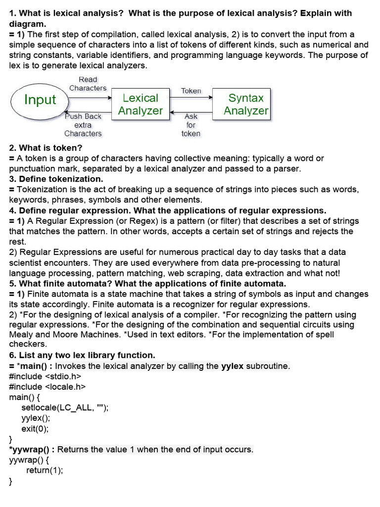 CC2 | PDF | Regular Expression | Reserved Word