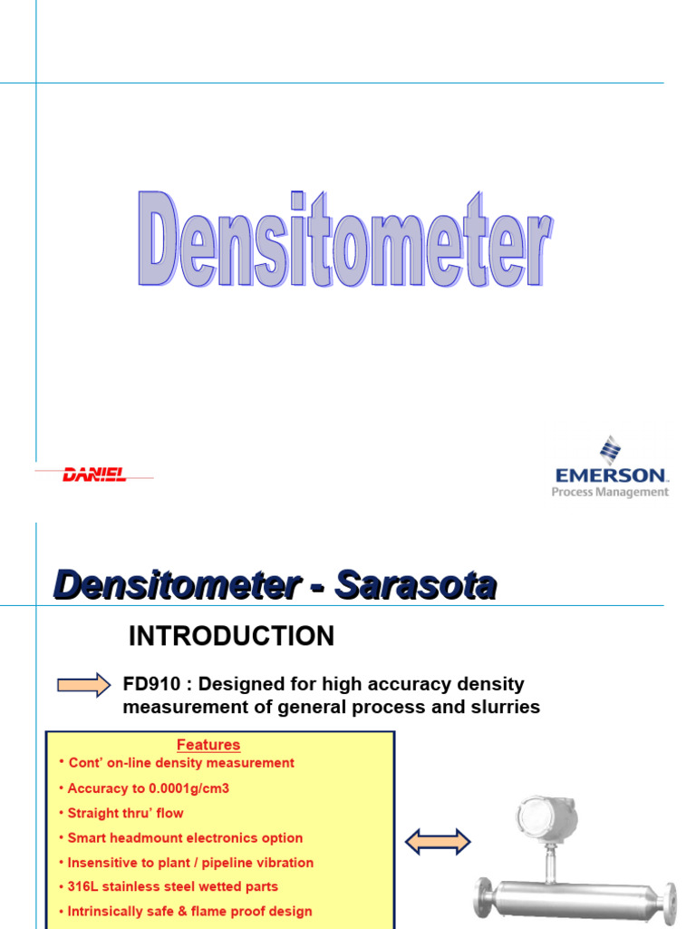 High Accuracy Densitometer Guide | PDF | Valve | Vacuum Tube