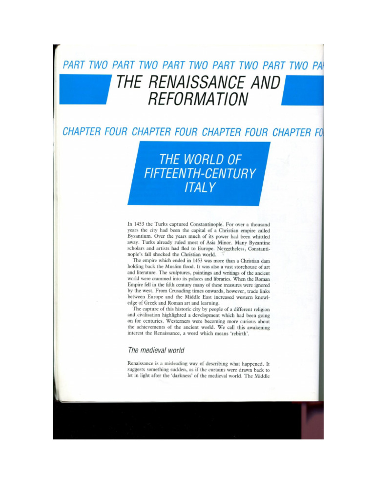 THE EARLY MODERN AGE Chapter 4 | PDF