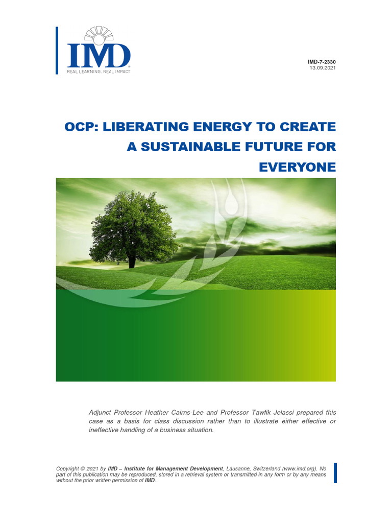 OCP case study - Creating a Sustainable Future for Everyone (1) (1) (1 ...
