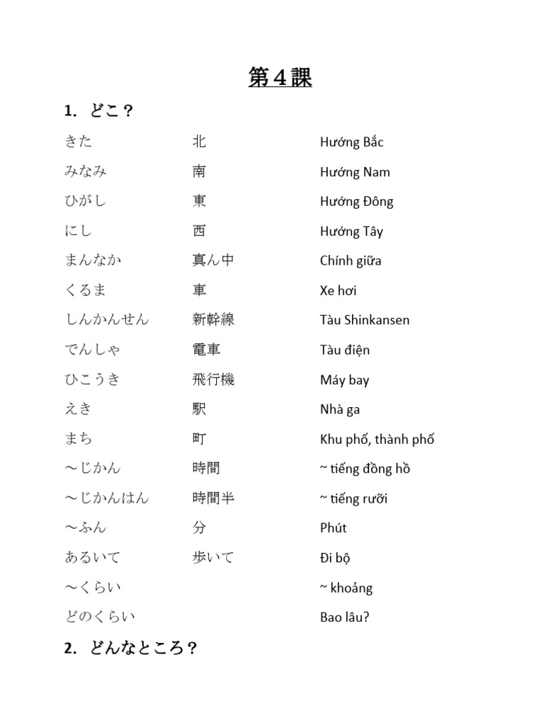 JPD123 Japanese Words | PDF