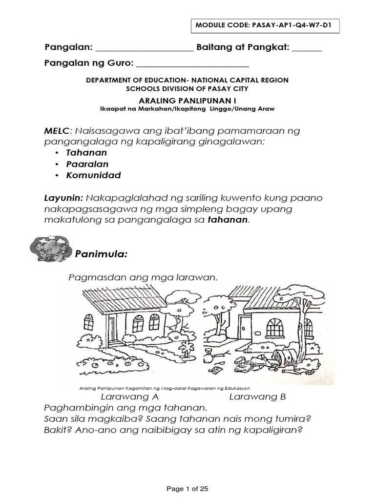 5 Pasay-AP1-Q4-W7 | PDF
