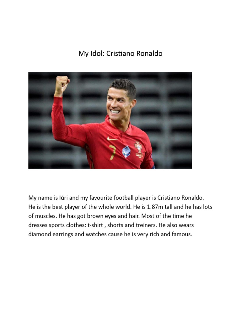 Cristiano Ronaldo Inglês 5 B | PDF