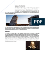 Leaning Tower of Pisa: History & Facts | PDF