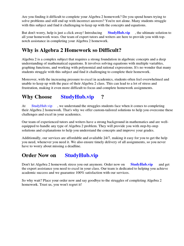 Glencoe Algebra 2 Homework Practice Workbook PDF | PDF | Equations ...