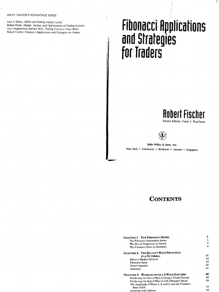 Fibonacci Applications and Strategies For Traders PDF | PDF