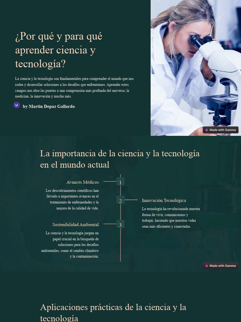 Por Que y para Que Aprender Ciencia y Tecnologia | PDF