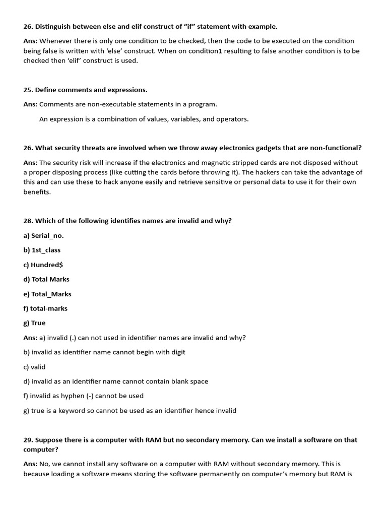 1st TERMINAL ANSWER KEY | PDF | Computer Program | Programming 1st TERMINAL ANSWER KEY | PDF | Computer Program | Programming