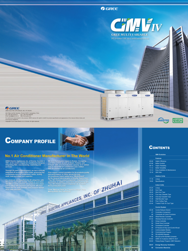 GMV Iv DC Inverter | PDF