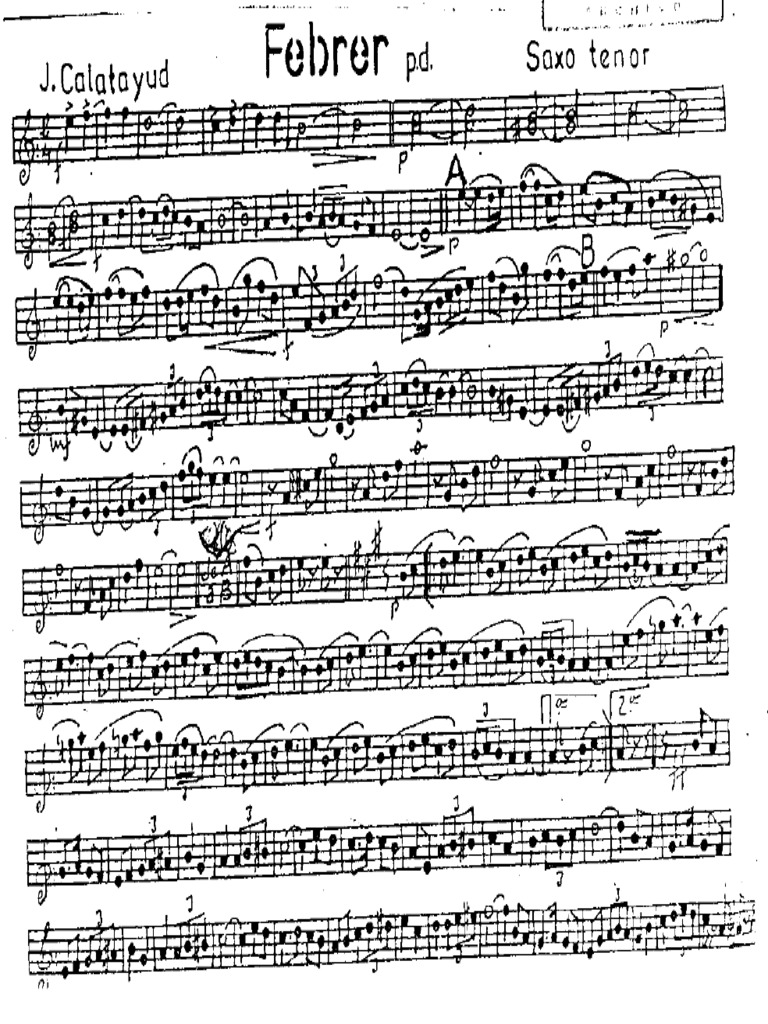 FEBRER-Saxo Tenor | PDF