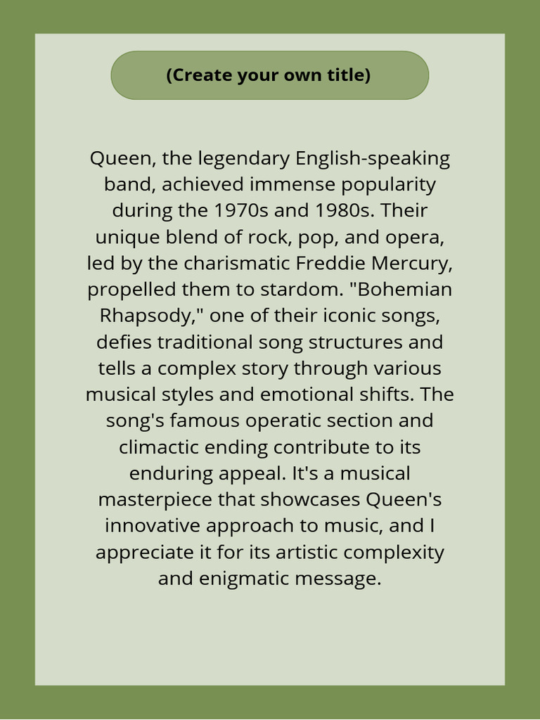 Queen | PDF