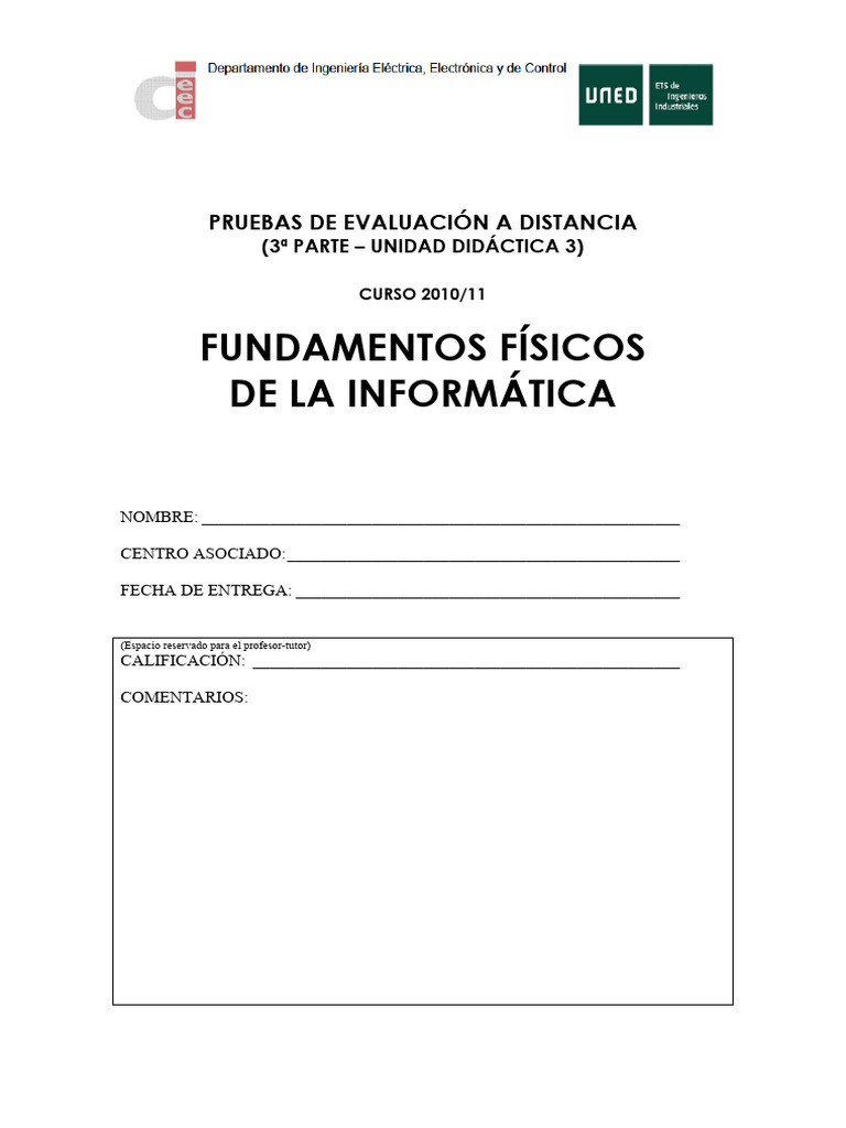 PED3 | PDF | Resistencia Eléctrica y Conductancia | Red eléctrica