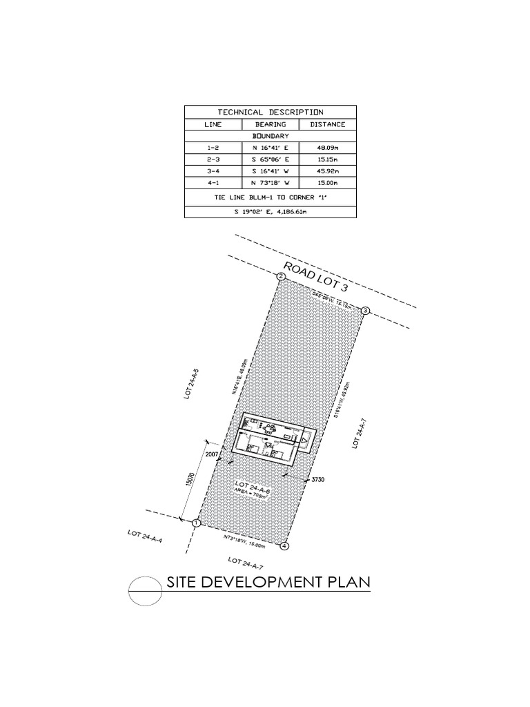 Site Development Plan for Lot 24-A | PDF