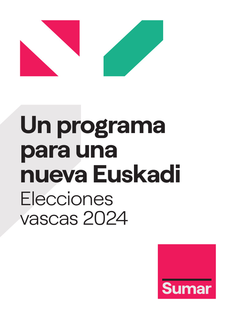 Programa Sumar Elecciones 21A | PDF | Control de la natalidad | Hospital