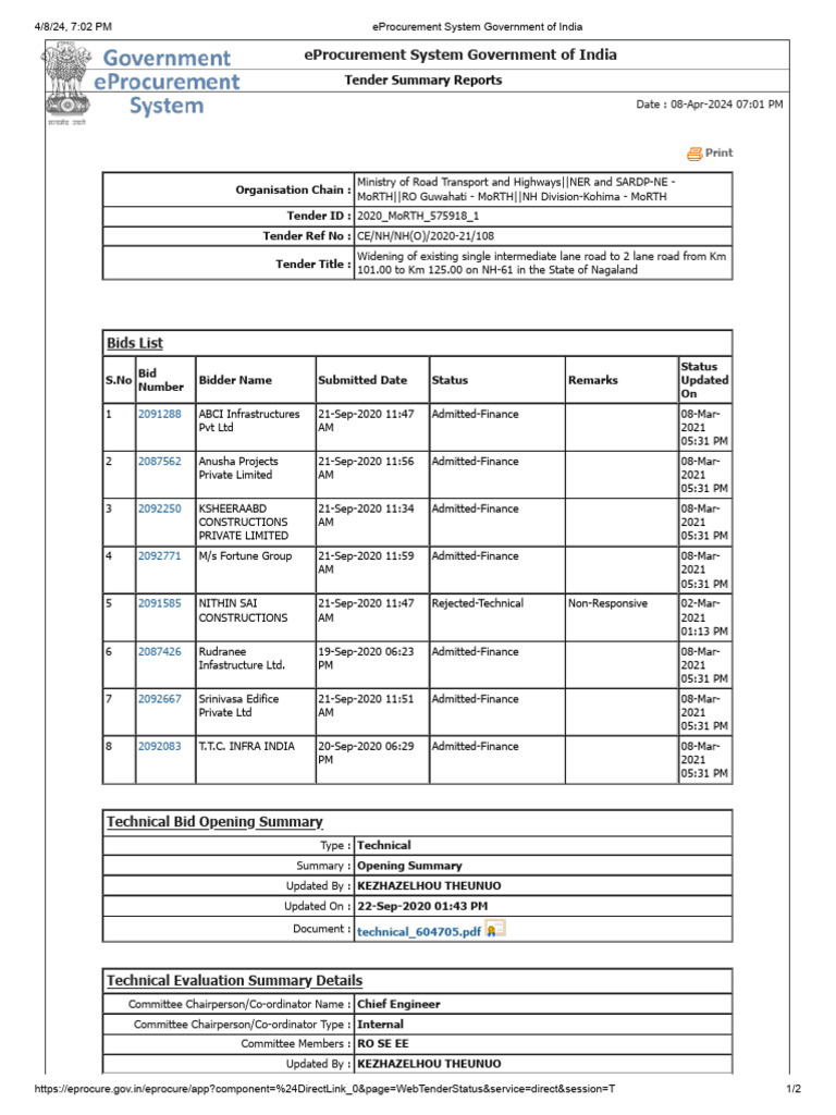 Eprocurement System Government of India | PDF | Supply Chain Management | Procurement