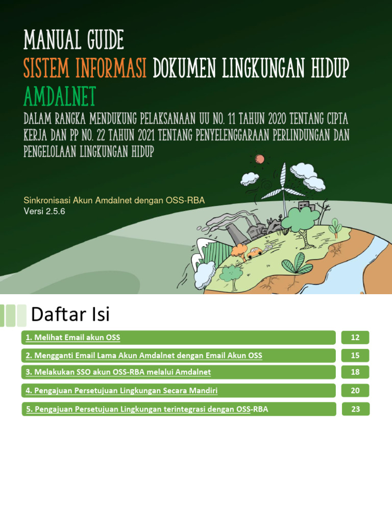Manual Guide Sinkronisasi Akun Amdalnet Dengan OSS RBA | PDF | Komputer