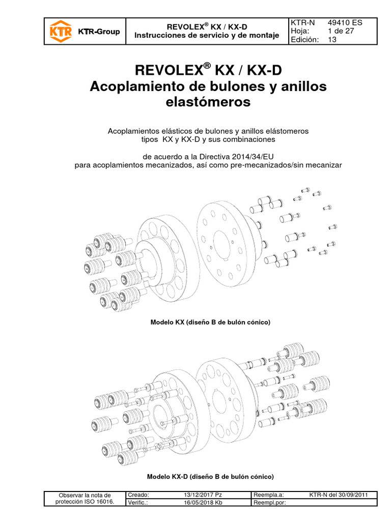 Acoples Revolex | PDF | Tornillo