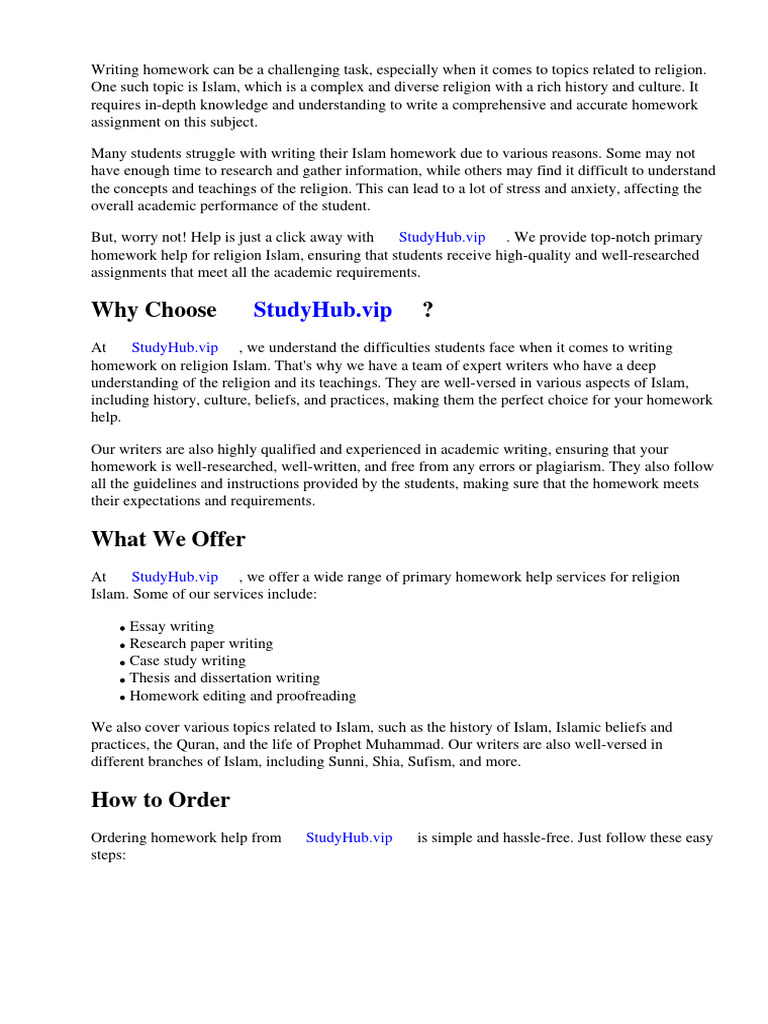 Primary Homework Help Religion Islam | PDF | Translations | Hadith