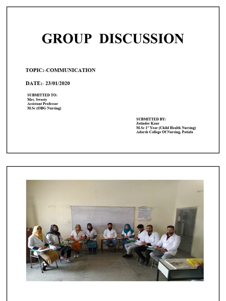 Nursing Students' Guide to Communication | PDF | Communication ...