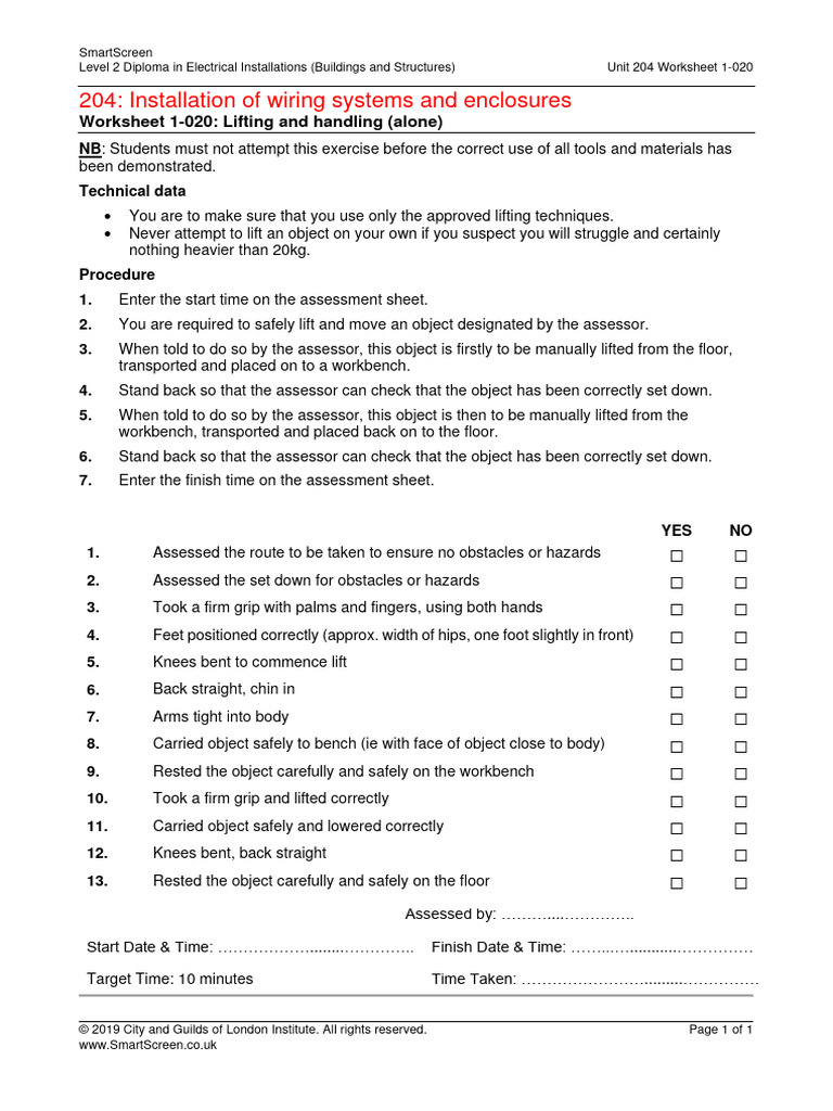 2365 02 l2 204 Worksheet 1 020 Mod | PDF