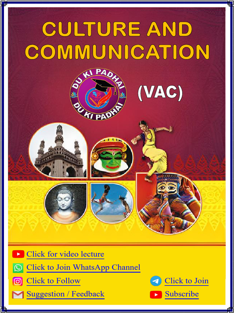 Unit - 3 Effective Communication in Everyday Life Study Material | PDF ...