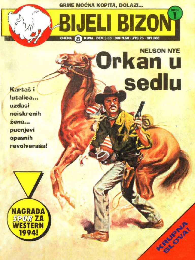 BIJELI BIZON 001. Orkan U Sedlu | PDF