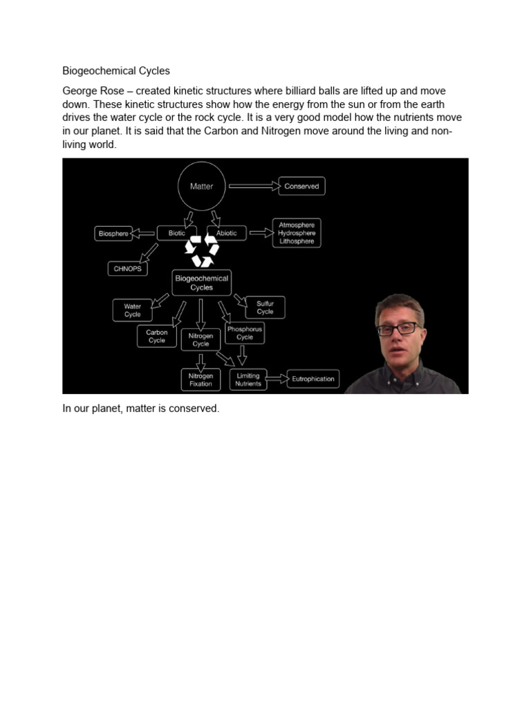 Biogeochemical Cycles | PDF