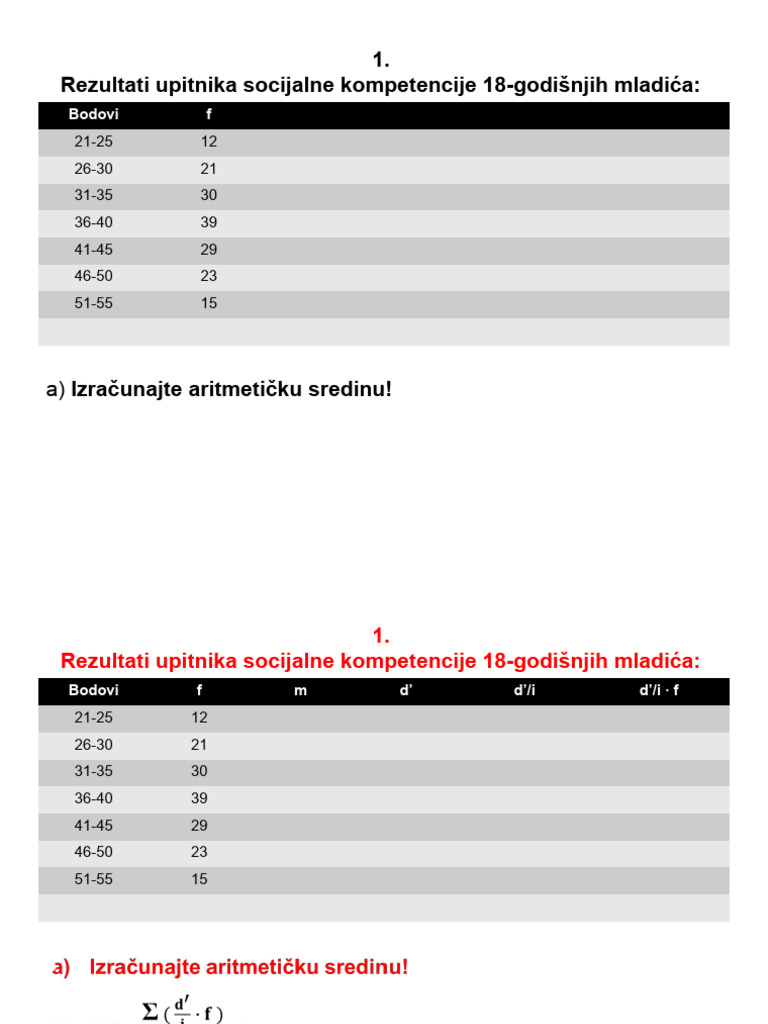 Sumarna vjezba_ | PDF