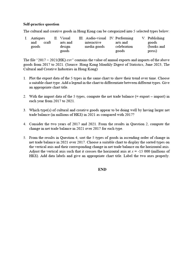 Data Driven Chap2 Self-Practice | PDF