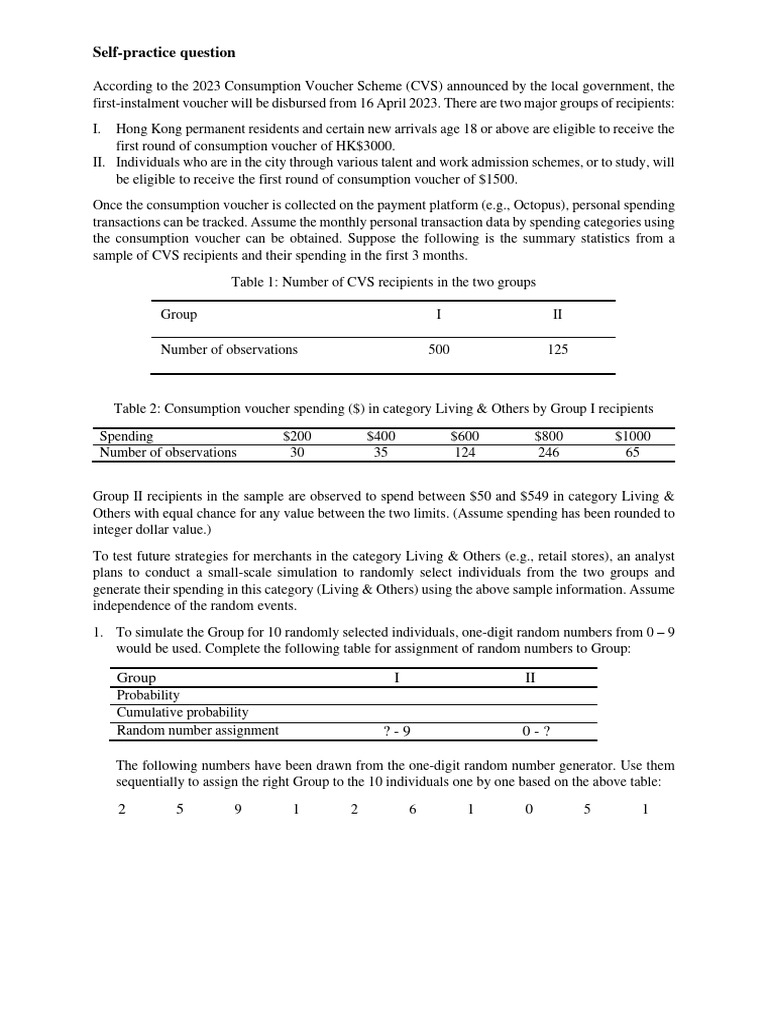 Data Driven Self-Practice | PDF | Sampling (Statistics) | Statistical Analysis