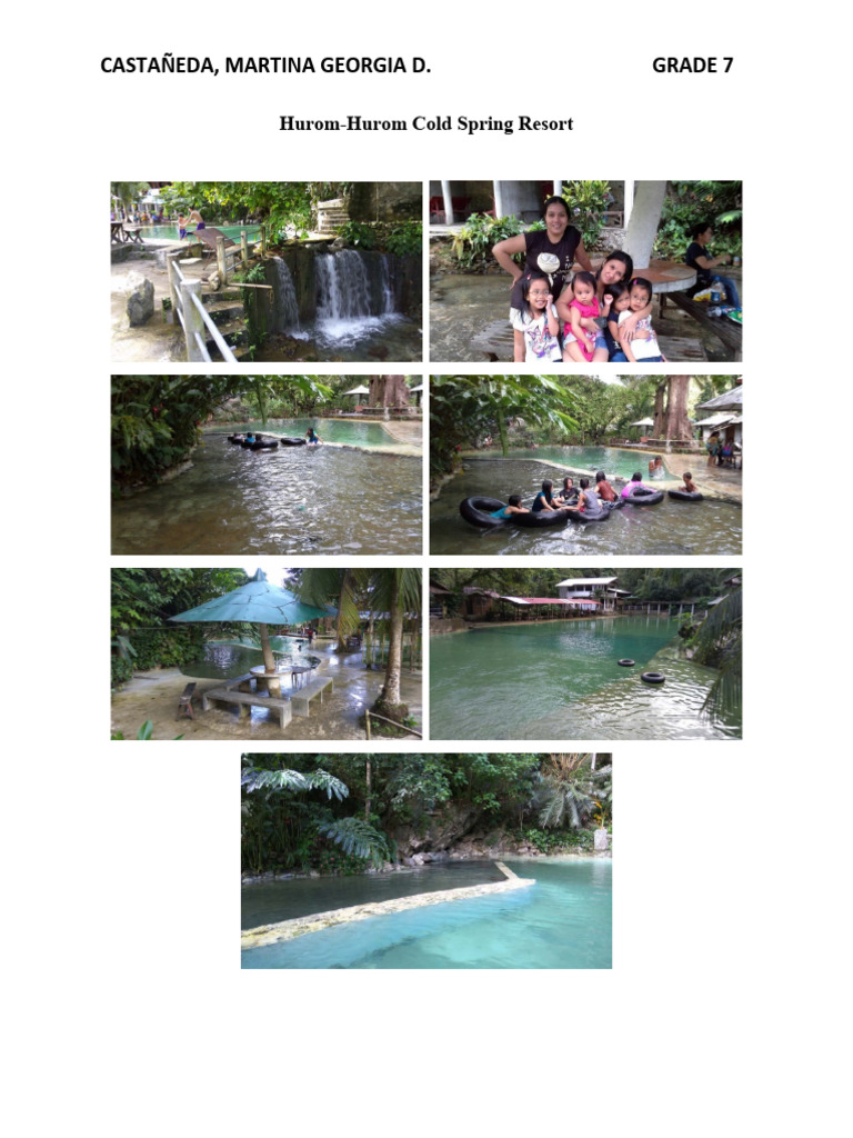 Visit Hurom-Hurom Cold Spring Resort | PDF | Cooking, Food & Wine ...