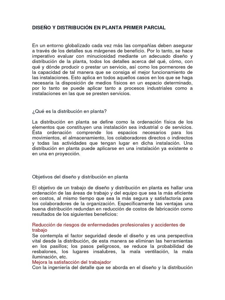 Diseno y Distribucion en Planta Primer P | PDF | Soldadura | Construcción