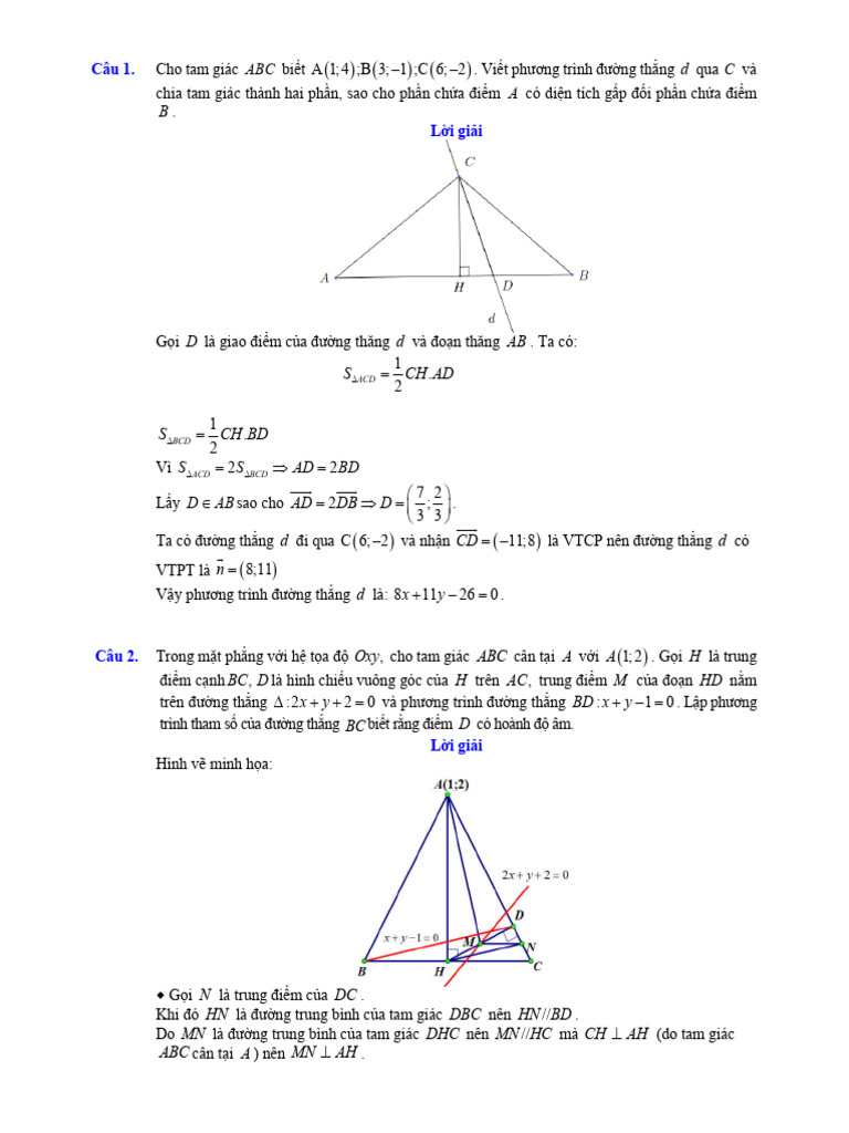 L I Gi I 2 Bài Hình | PDF