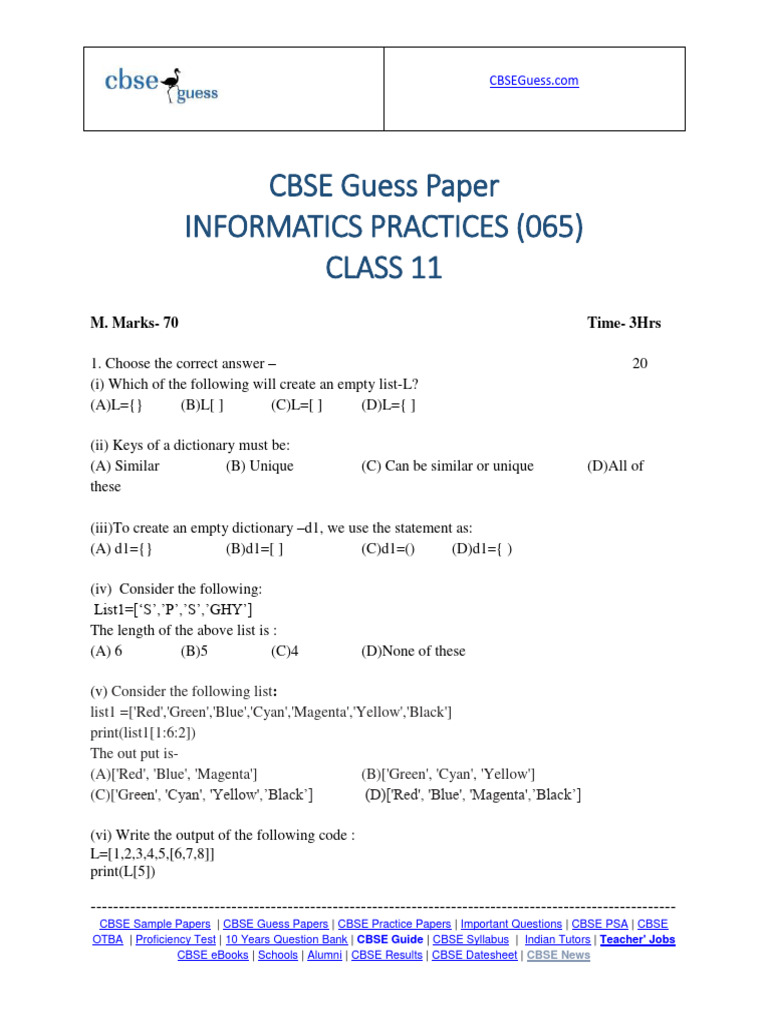 13804IP XI 23 Final | PDF | Table (Database) | Databases