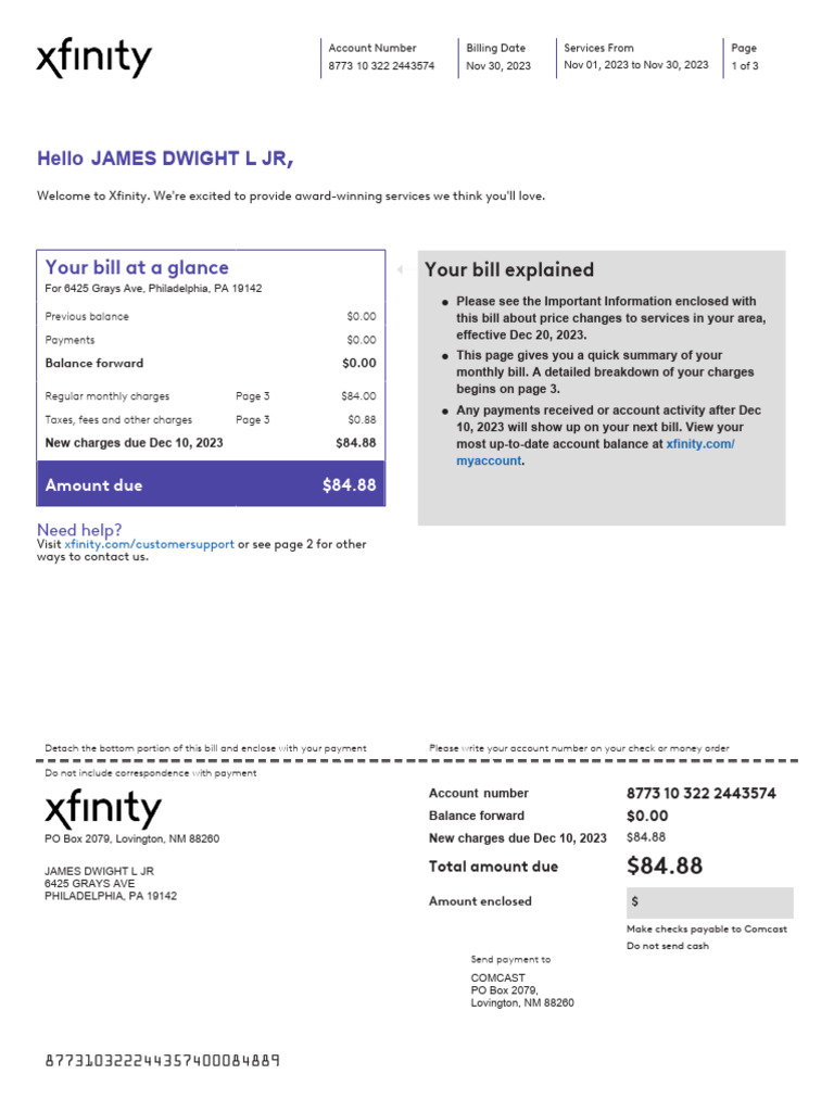 Xfinity | PDF | Service Industries | Telecommunications