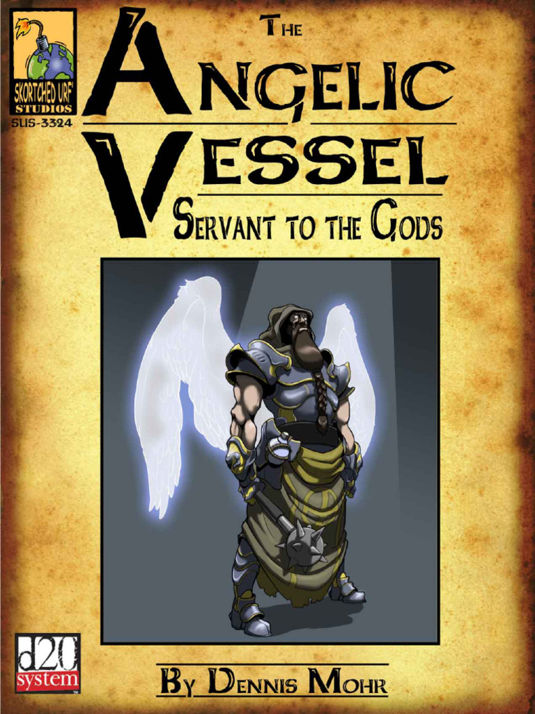d20 Skortched Urf Studios The Angelic Vessel - Servant to the Gods ...
