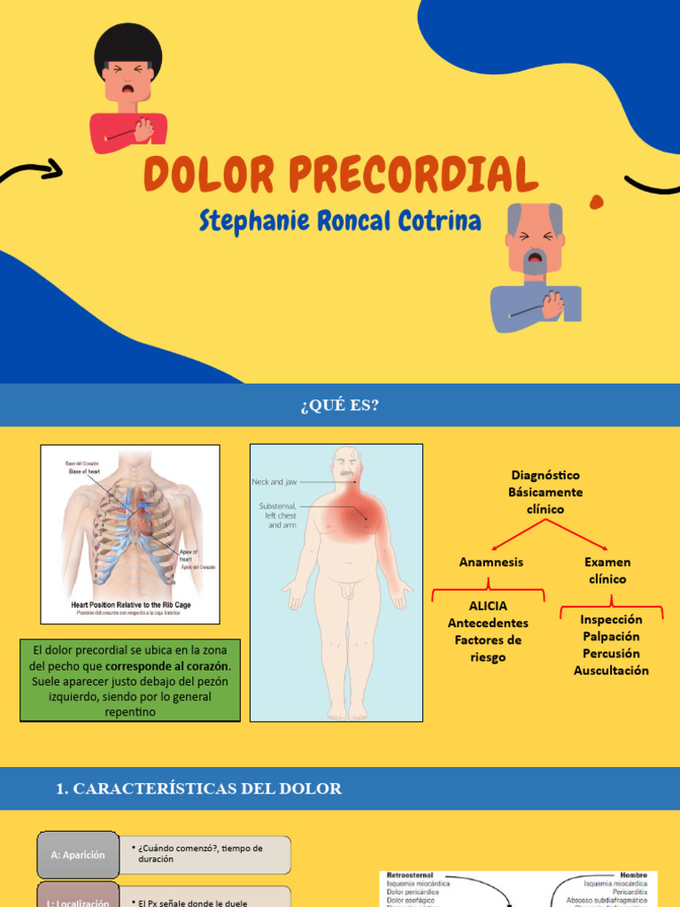 Dolor Precordial | PDF | Examen físico | Isquemia