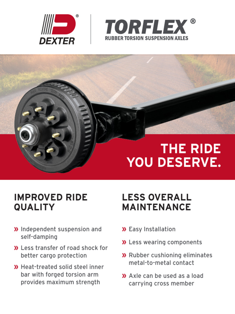 Ficha Tecnica General Ejes Dexter - AL-KO | PDF | Axle | Forging