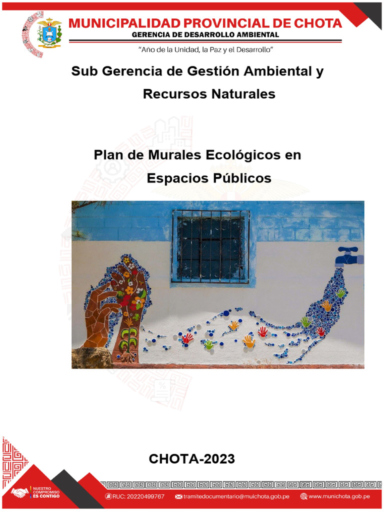 PLAN DE MURALES - EDUCCA | PDF