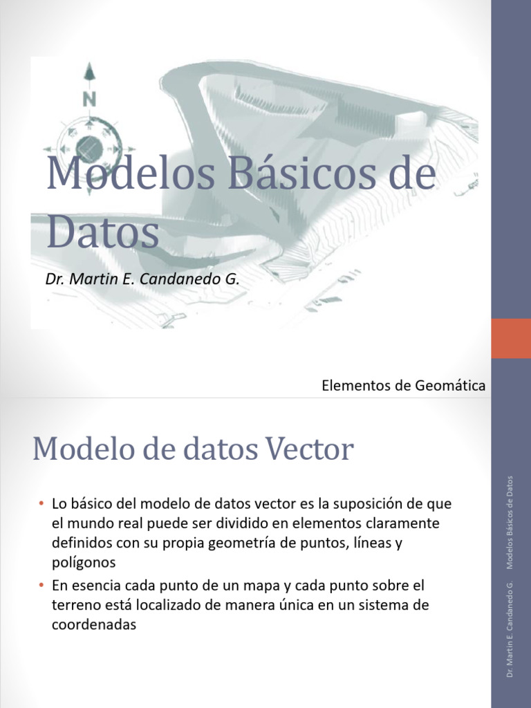 Clase No. 8.1 Modelos Básicos Datos | Descargar gratis PDF | Sistema de información geográfica ...