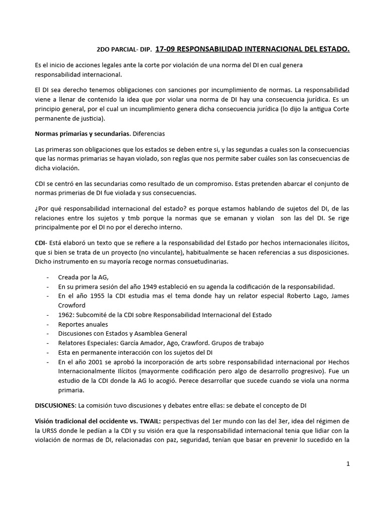 2do Parcial Dip-1 | PDF | Arbitraje | Daños y perjuicios