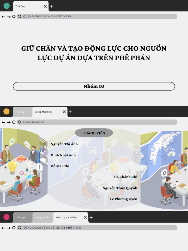 Gi Chân Và T o Đ NG L C Cho Ngu N L C D Án D A Trên Phê Phán | PDF