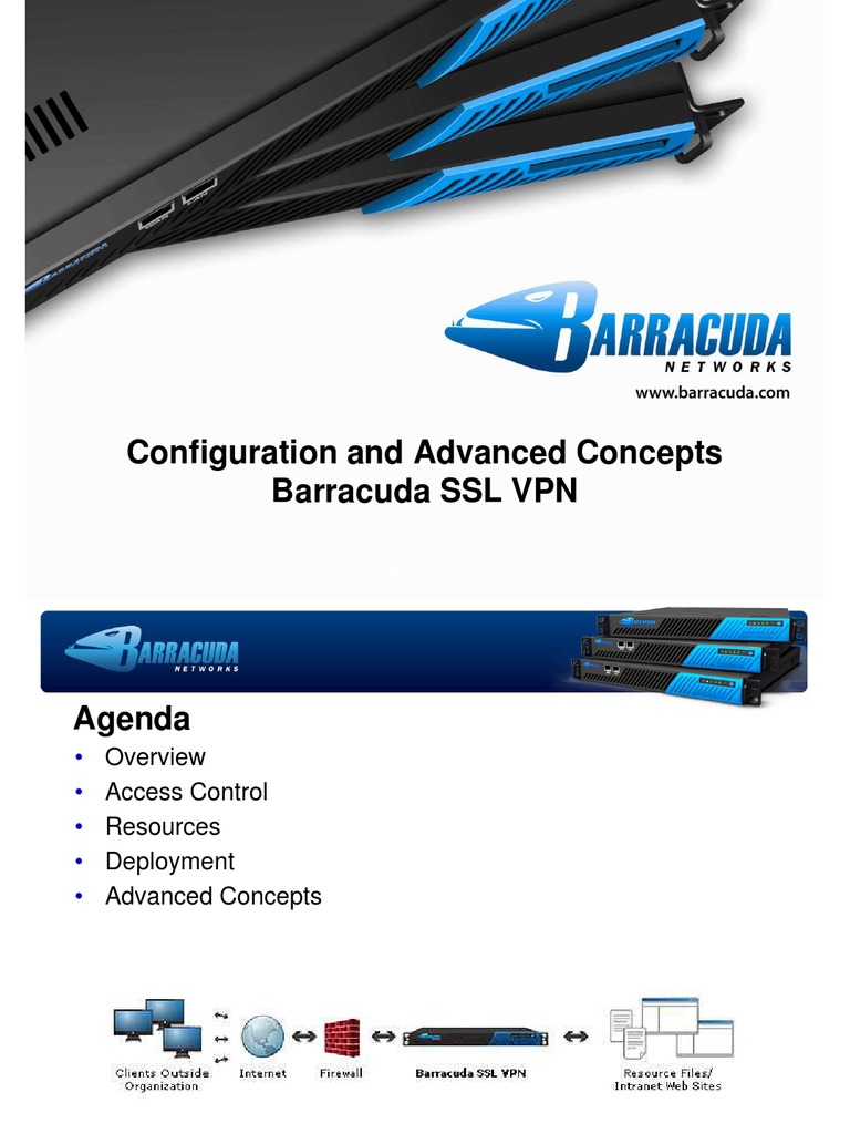 Bt281 Barracuda Ssl Vpn Training Pdf Proxy Server Radius