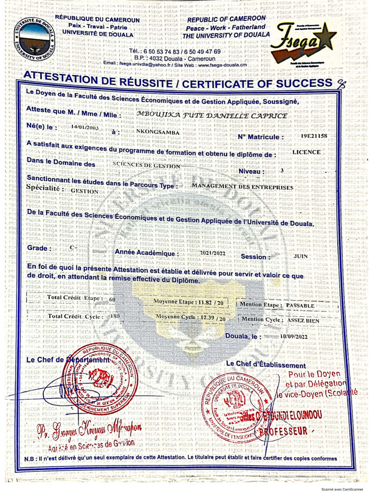Attestation De Réussite Ipa | Comment Récupérer Une Attestation De ...